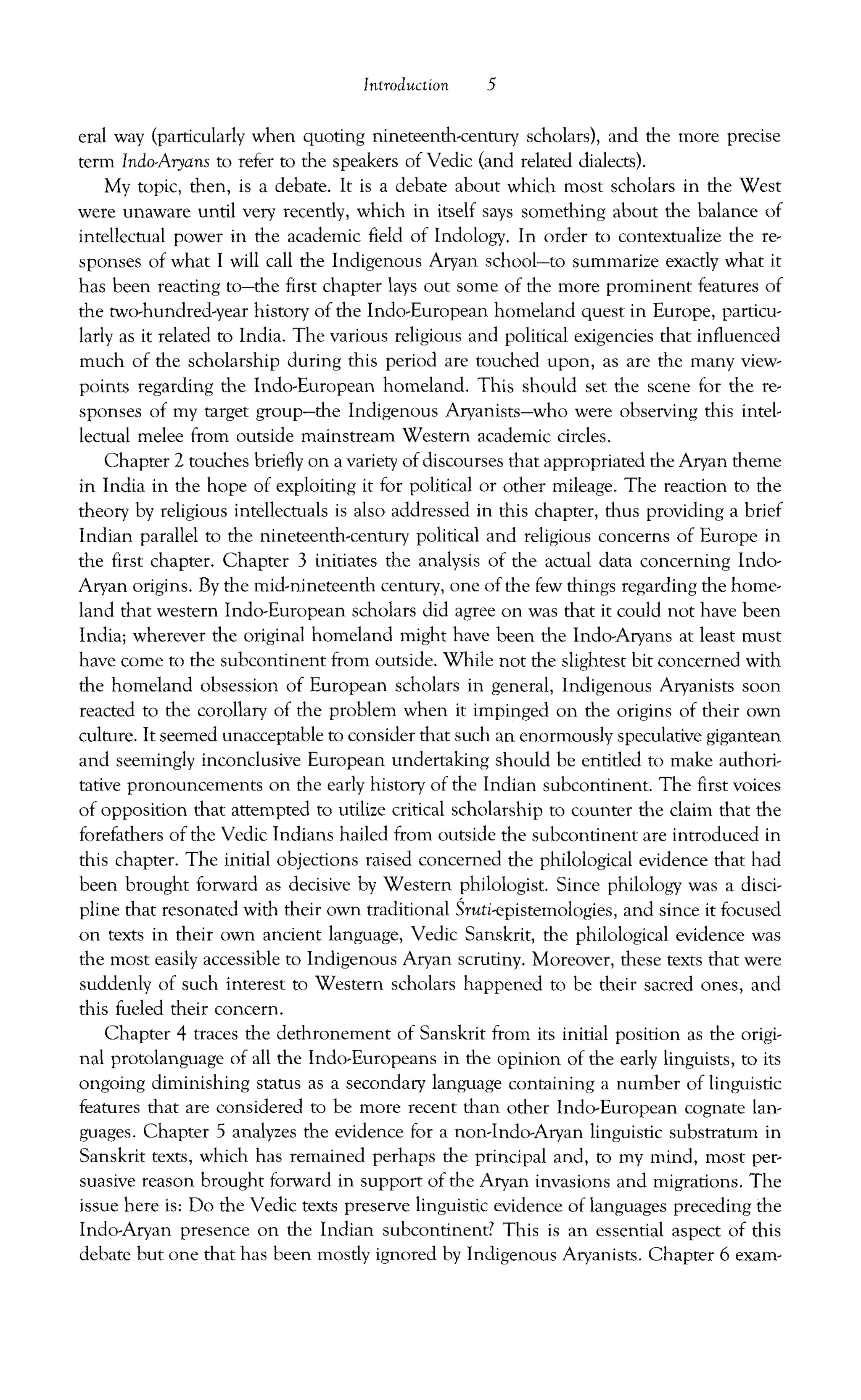 Bryant Edwin The Quest For The Origins Of Vedic Culture | PDF