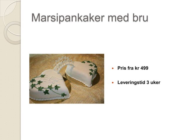 Bryllupskaker 2012 | PPTX