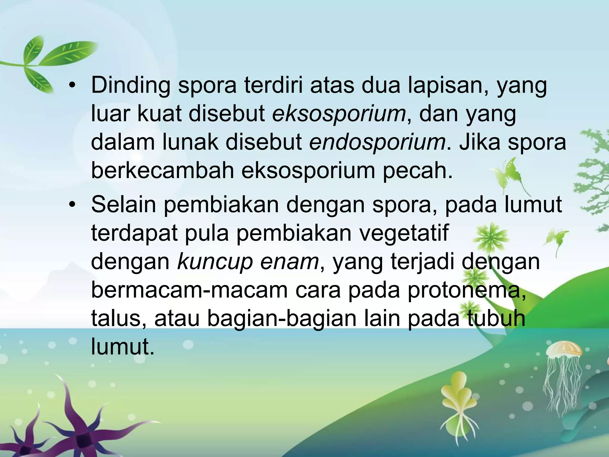 PPT Embriologi Tumbuhan - Bryophyta | PPTX