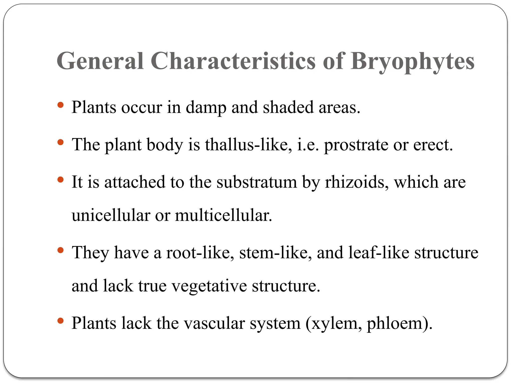 Salient Features and Importance of Bryophytes.pptx