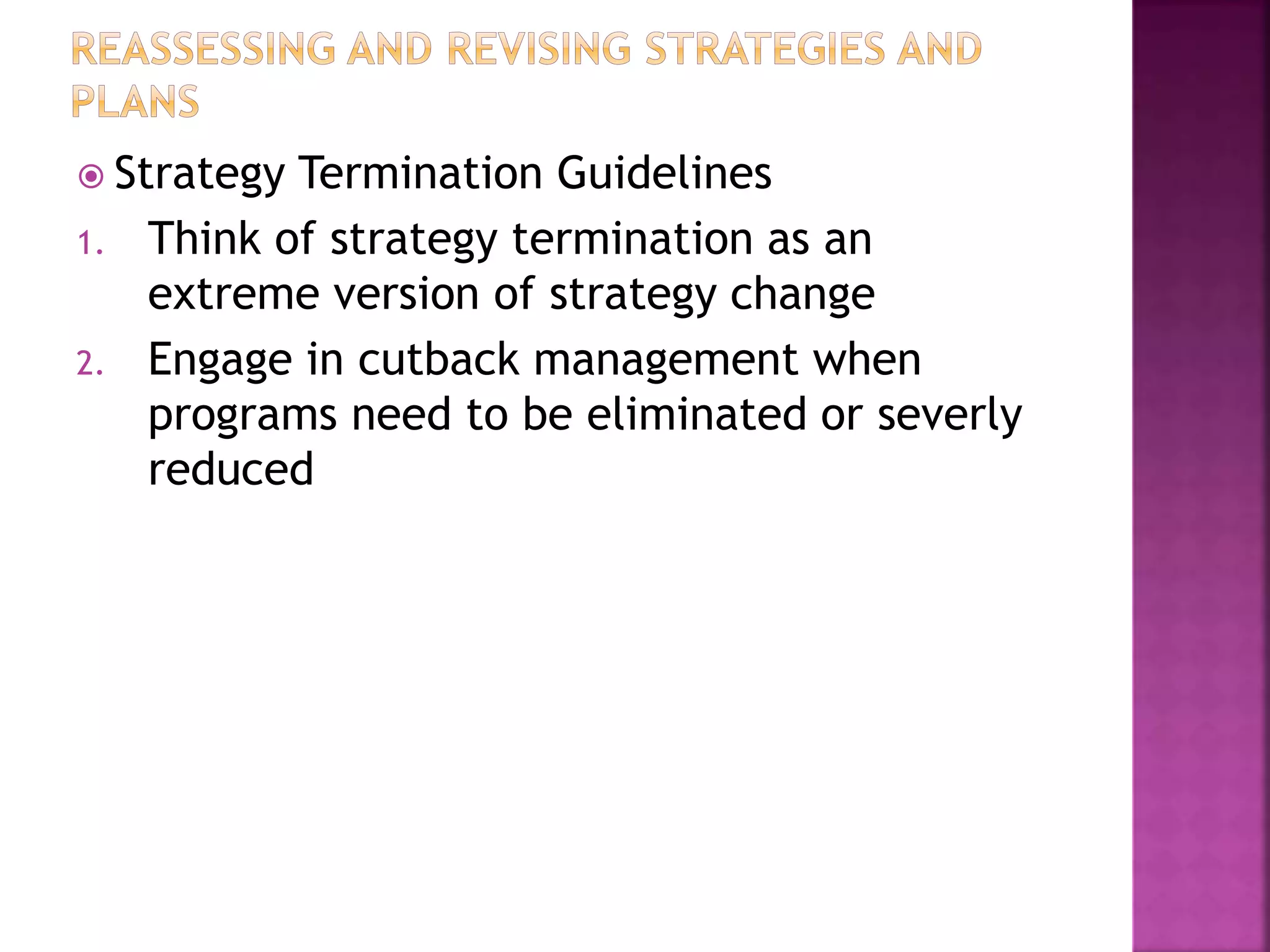 Bryson . chapter 10. reassessing and revising strategies and plans(1 ...