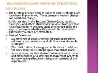 Bryson . chapter 10. reassessing and revising strategies and plans(1 ...
