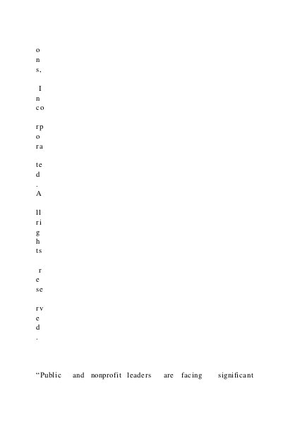 Bryson, J. M. (2018). Strategic planning for public and nonpro | DOCX