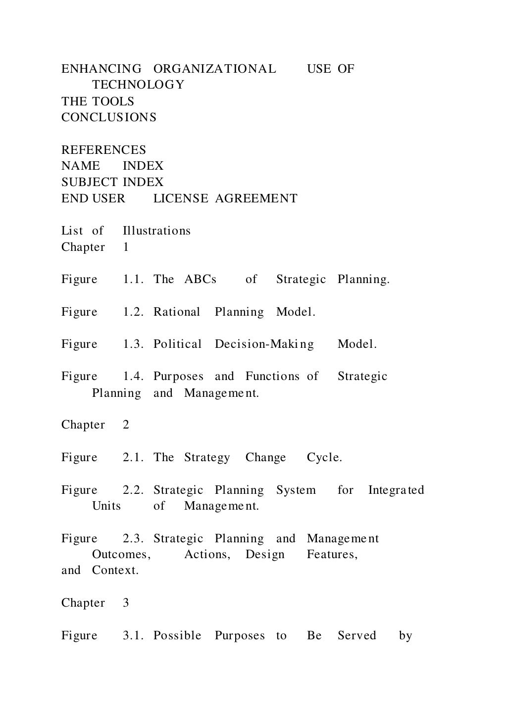 Bryson, J. M. (2018). Strategic planning for public and nonpro | DOCX