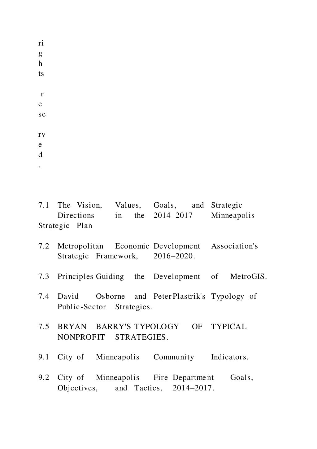 Bryson, J. M. (2018). Strategic planning for public and nonpro | DOCX