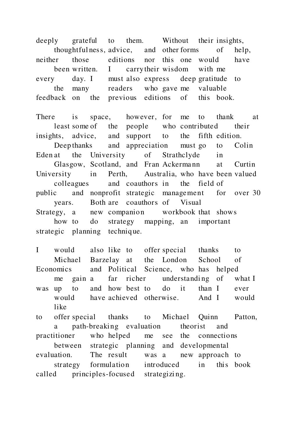 Bryson, J. M. (2018). Strategic planning for public and nonpro | DOCX