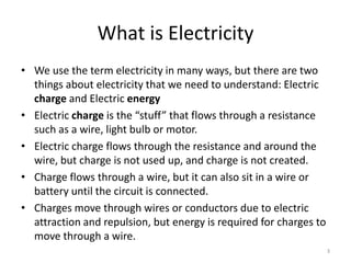 Basic Science 1: Electricity | PPTX