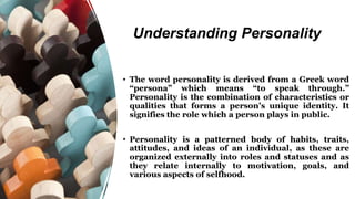 BS-105 Individual excellence and social dynamics | PPTX