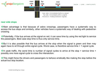 placement of bus stops | PPT | Auto Safety | Automotive