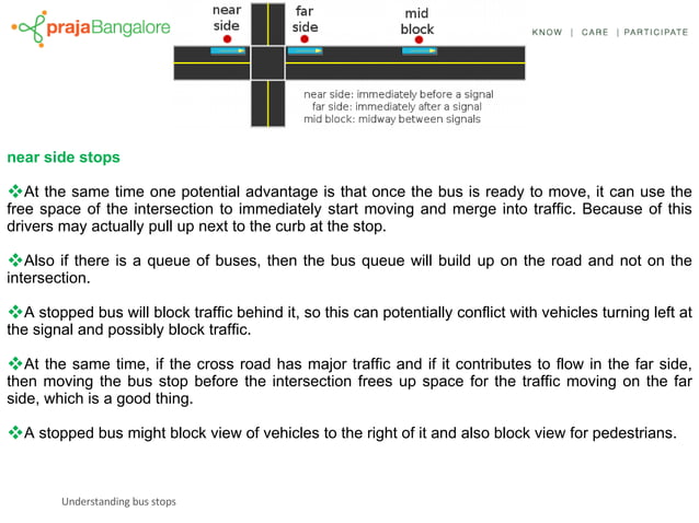 placement of bus stops | PPT | Auto Safety | Automotive