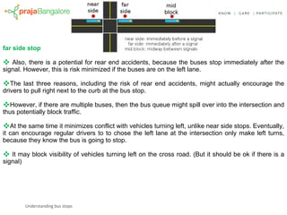 placement of bus stops | PPT | Auto Safety | Automotive