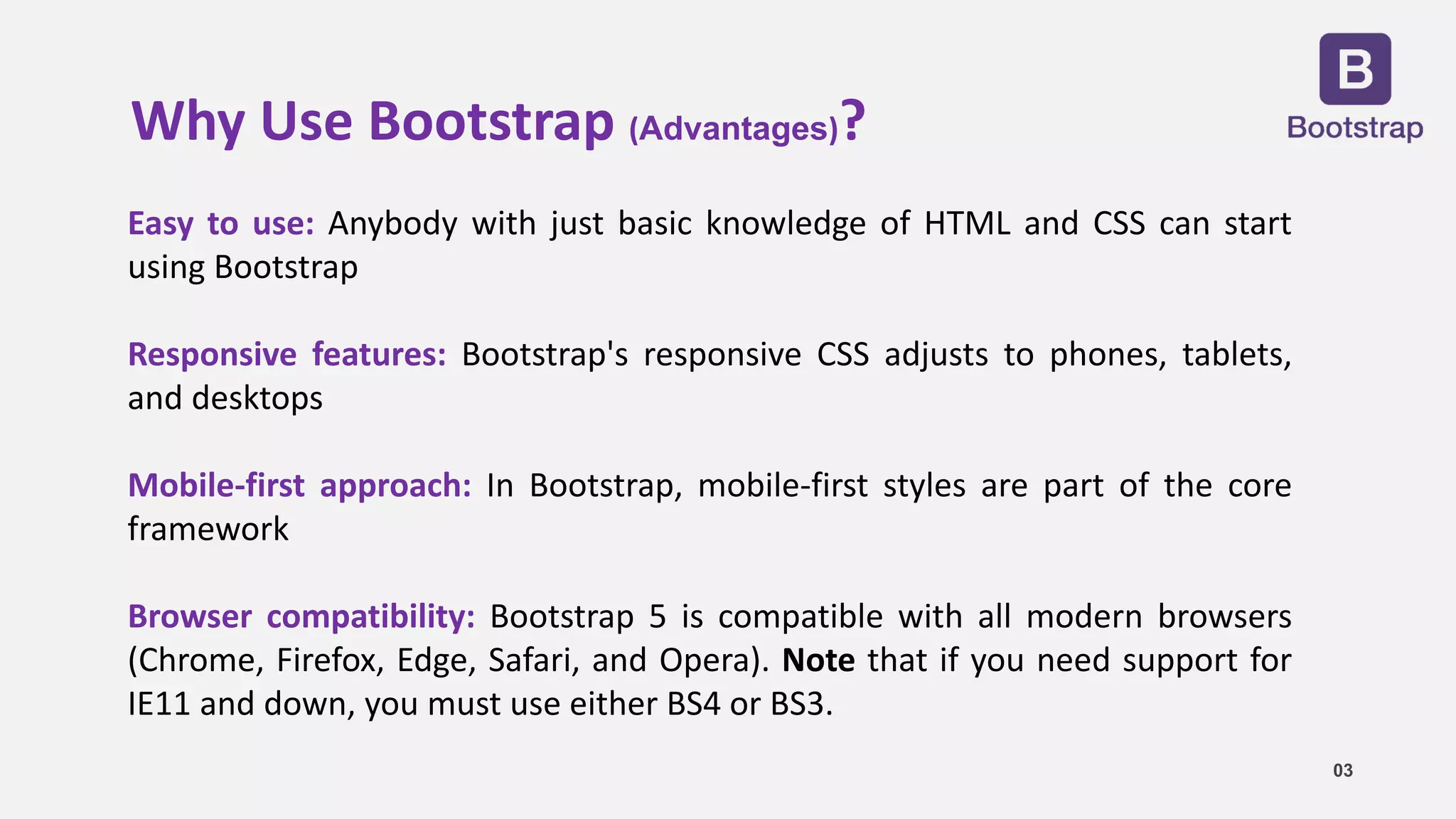 Boostrap basics | PPT