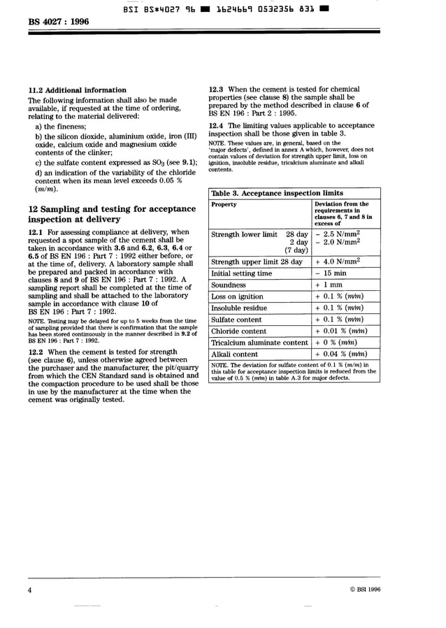 Bs 4027-1996 | PDF