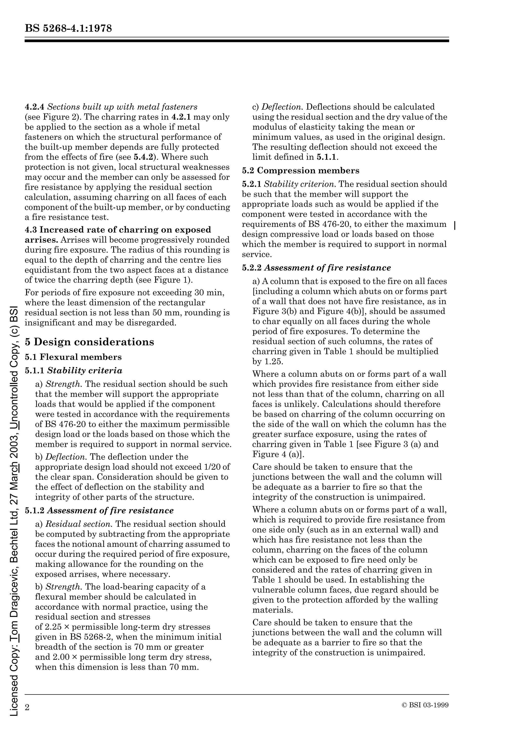 Bs 5268-part-4-1978 | PDF | Woodworking | Arts and Crafts