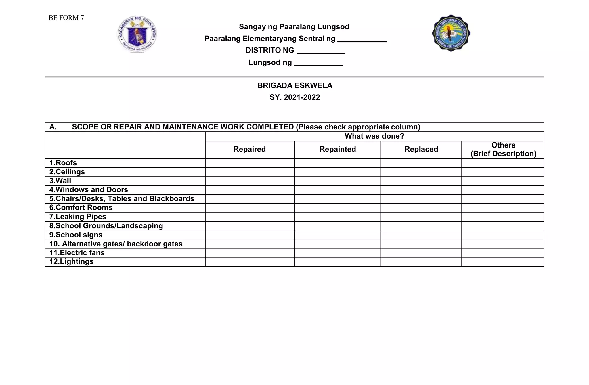 BS-Form-7-School-Accomplishment-Report.docx | Secondary Education ...