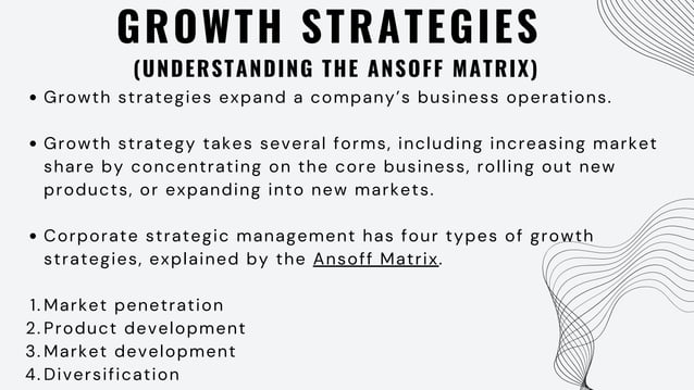 BS- Corporate Strategy- Growth, Stability, Stability and Retrenchment | PPT