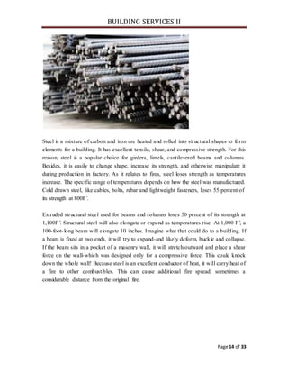 Building Services ll Assignment | DOCX