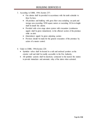 Building Services ll Assignment | DOCX