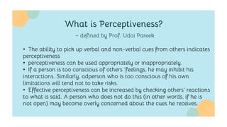 Managing Personal effectiveness | PPTX