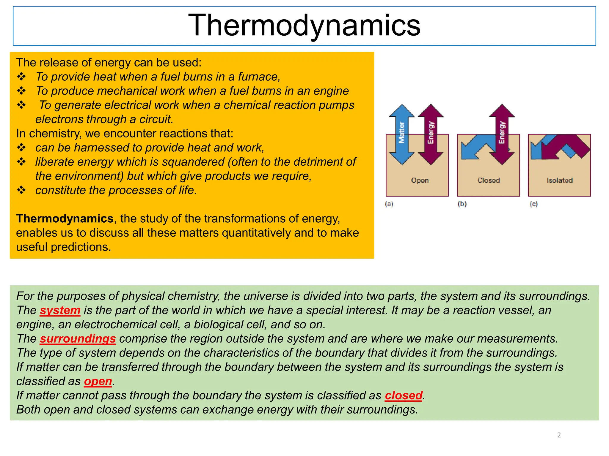 Thermochemistry by Sir Sheraaz Mehboob Pieas | PPTX