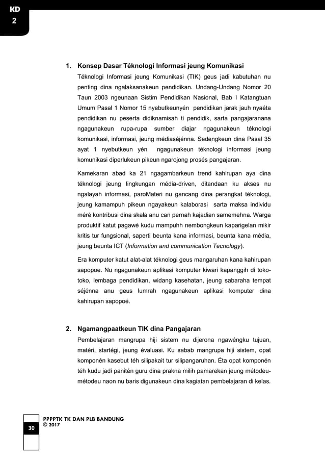 Modul Sunda 6 kelas 7 | PDF