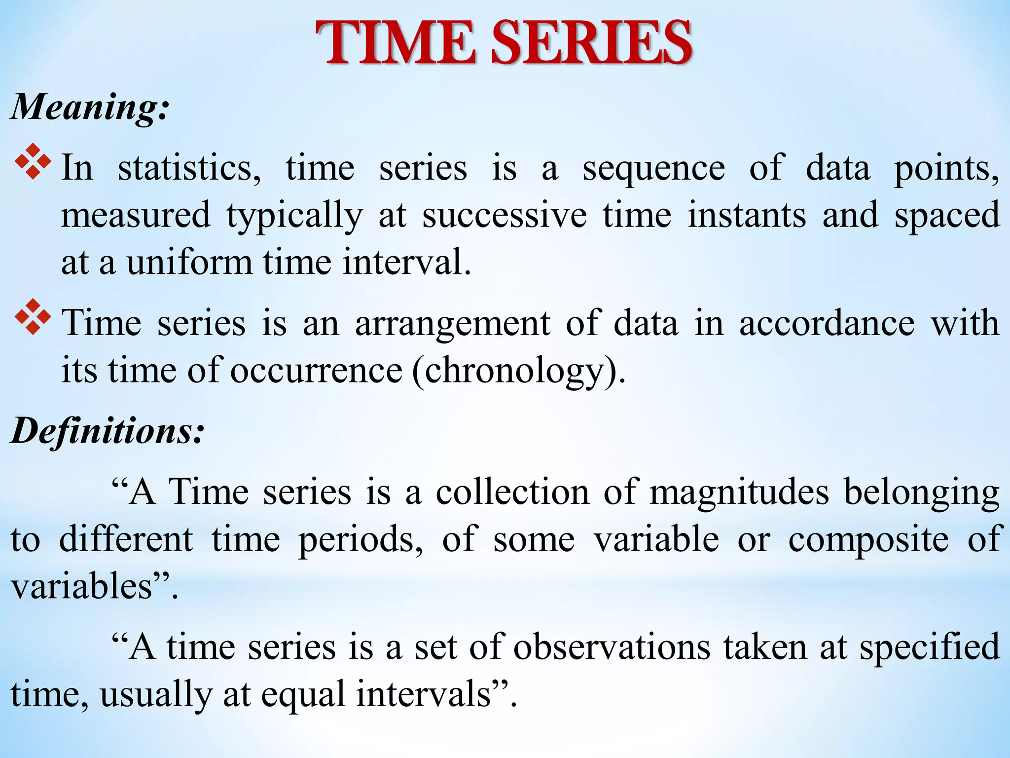 Time Series, Moving Average | PDF
