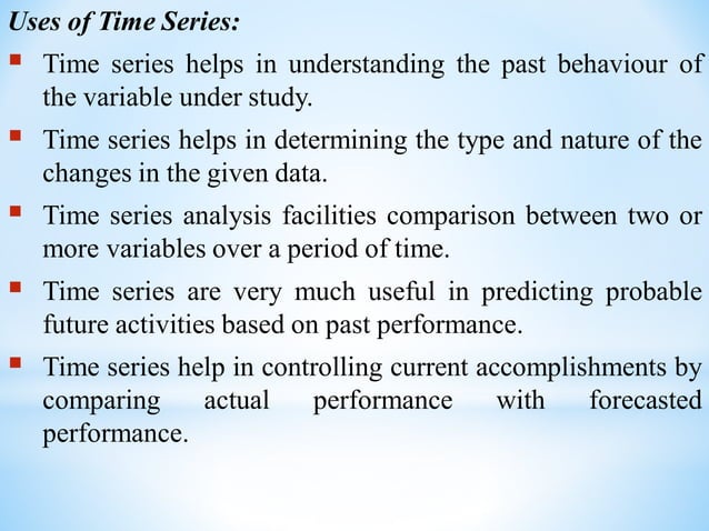 Time Series, Moving Average | PPT