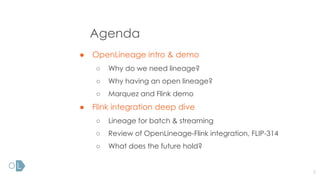 OpenLineage for Stream Processing | Kafka Summit London | PDF