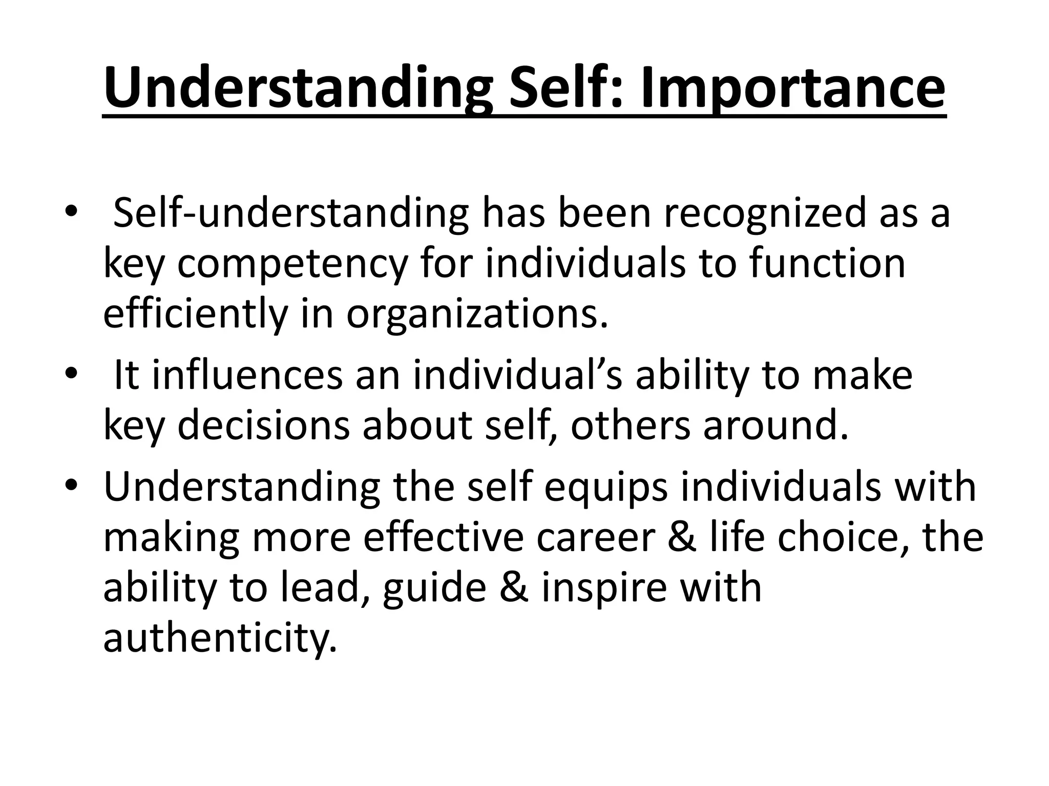 Bs101 module 1 - self core competency1 | PPTX