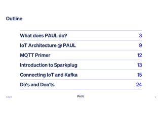 Integrating Sparkplug IoT Edge of Network Nodes with Kafka with Yves Kurz | PDF | Cloud ...