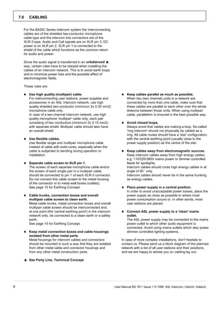 ASL Intercom BS181 | PDF