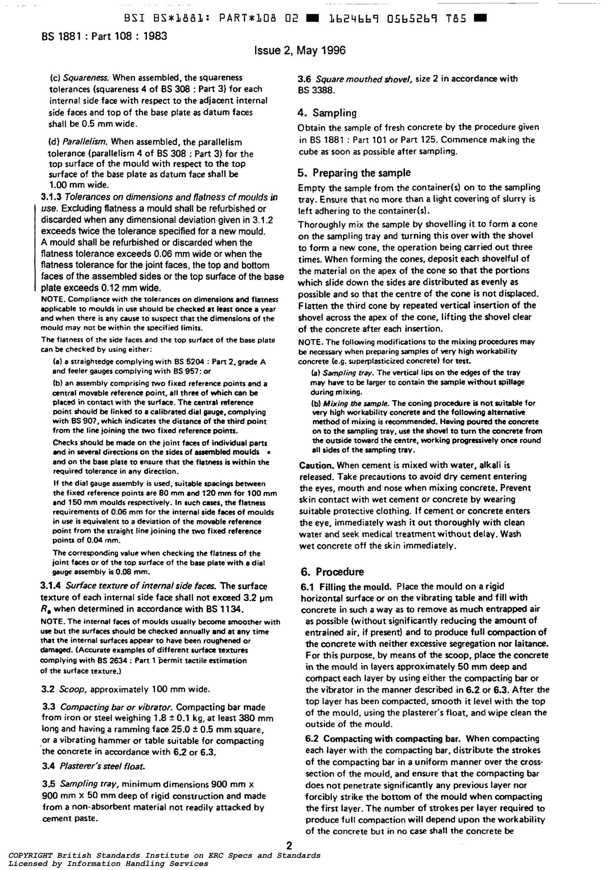 Bs 1881 108(2) 1983 | PDF