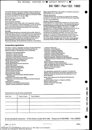 Bs 1881 122(1) 1983 | PDF