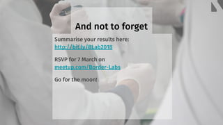 Border Labs - session 1 Define your Mission | PPT