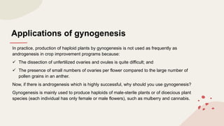 Biotechnological strategies for development of line | PPTX