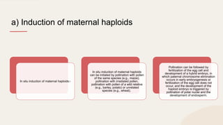 Biotechnological strategies for development of line | PPTX