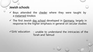 BS 201 FOUNDATIONS OF EDUCATION - Early Jewish Education.pptx