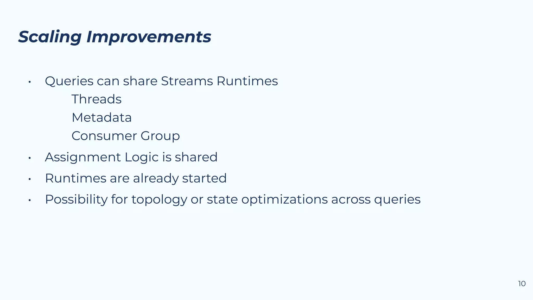 Using Modular Topologies in Kafka Streams to scale ksqlDB’s persistent queries with A. Sophie ...