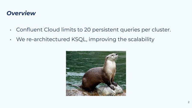 Using Modular Topologies in Kafka Streams to scale ksqlDB’s persistent queries with A. Sophie ...