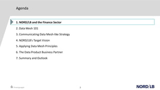 Case Study: Implementing a Data Mesh at NORD/LB | PDF