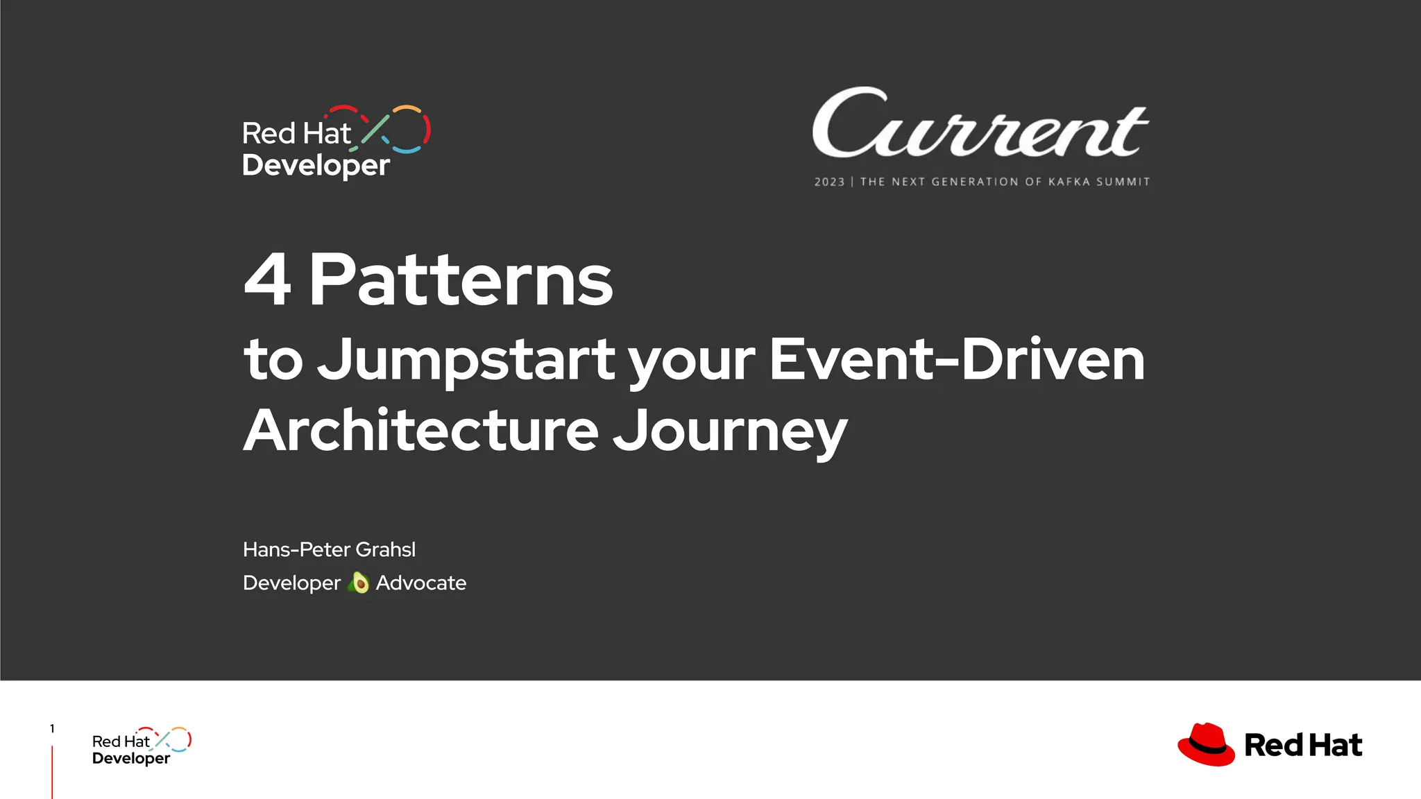 4 Patterns to Jumpstart your Event-Driven Architecture Journey | PDF ...