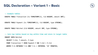Flink's SQL Engine: Let's Open the Engine Room! | PPT