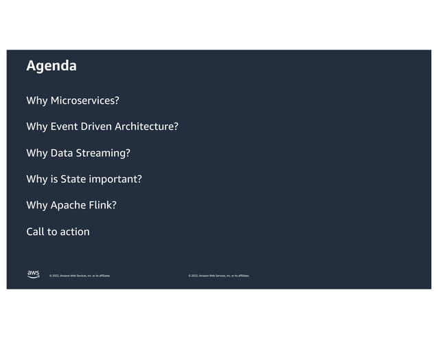 Build An Event Driven Microservices With Apache Kafka And Apache Flink With Ali Alemi Ppt 