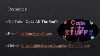 The Interactive Kafka Light Show | PPT