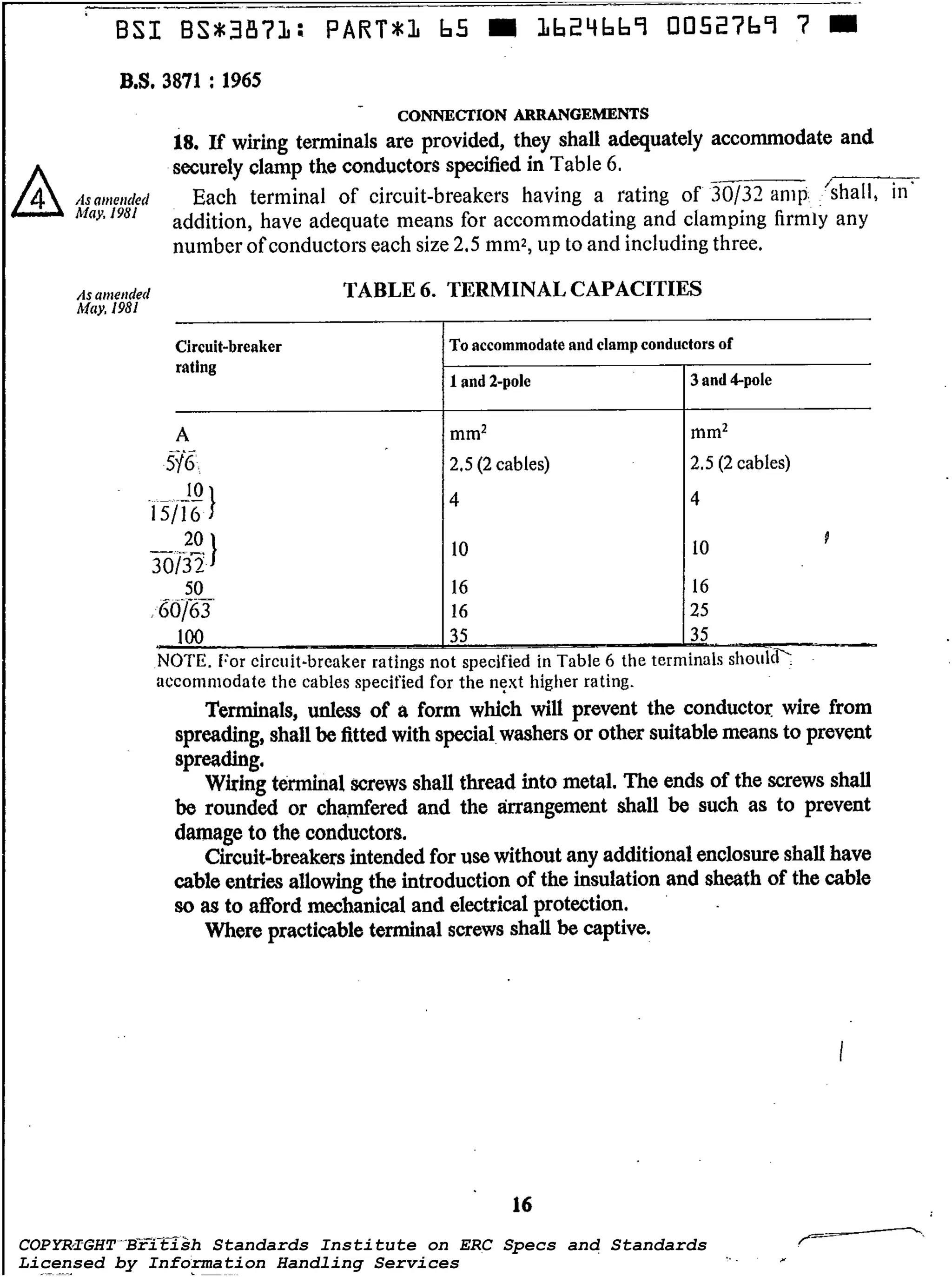 Bs 3871 mcb and mccb in ac circuits | PDF