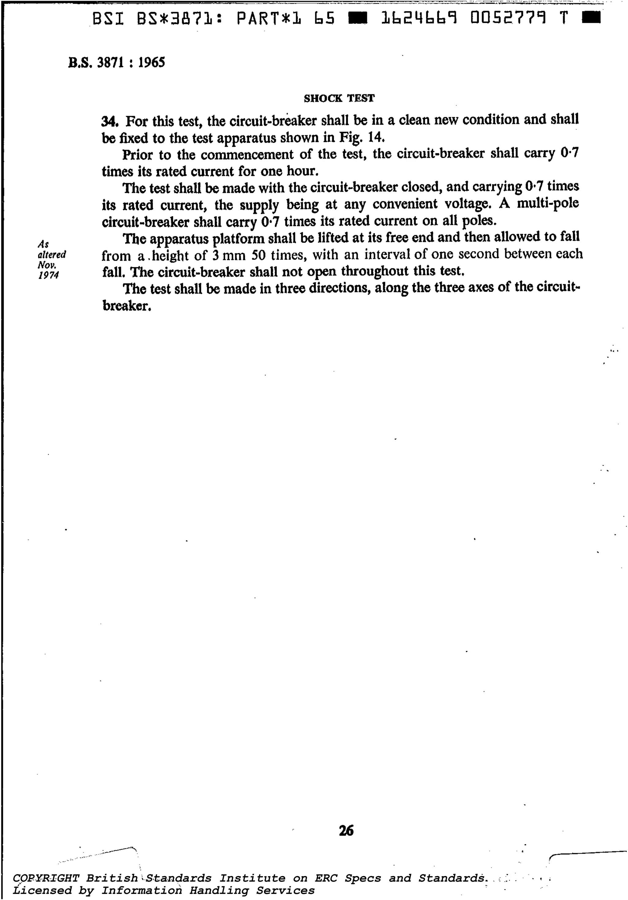 Bs 3871 mcb and mccb in ac circuits | PDF
