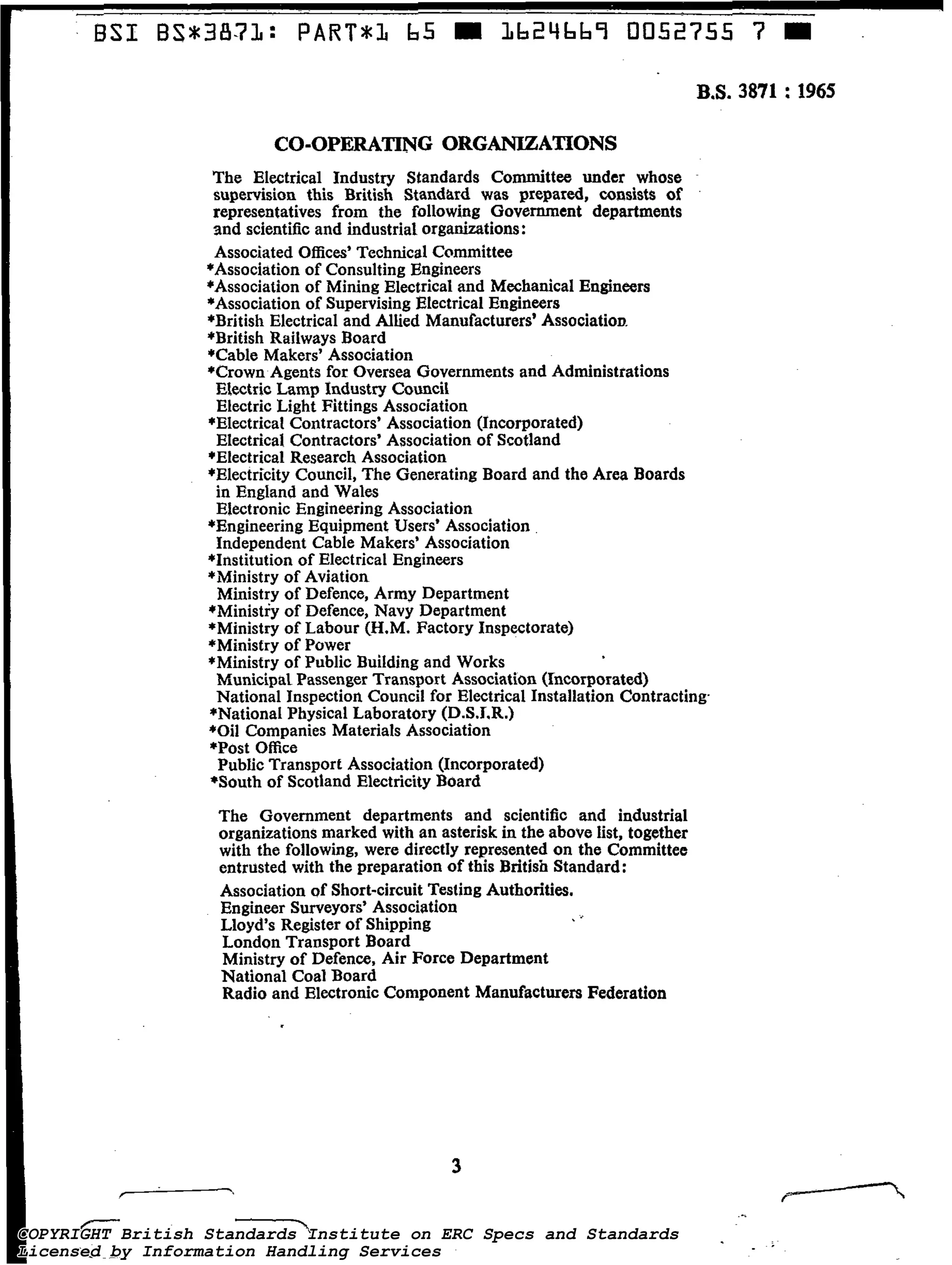 Bs 3871 mcb and mccb in ac circuits | PDF
