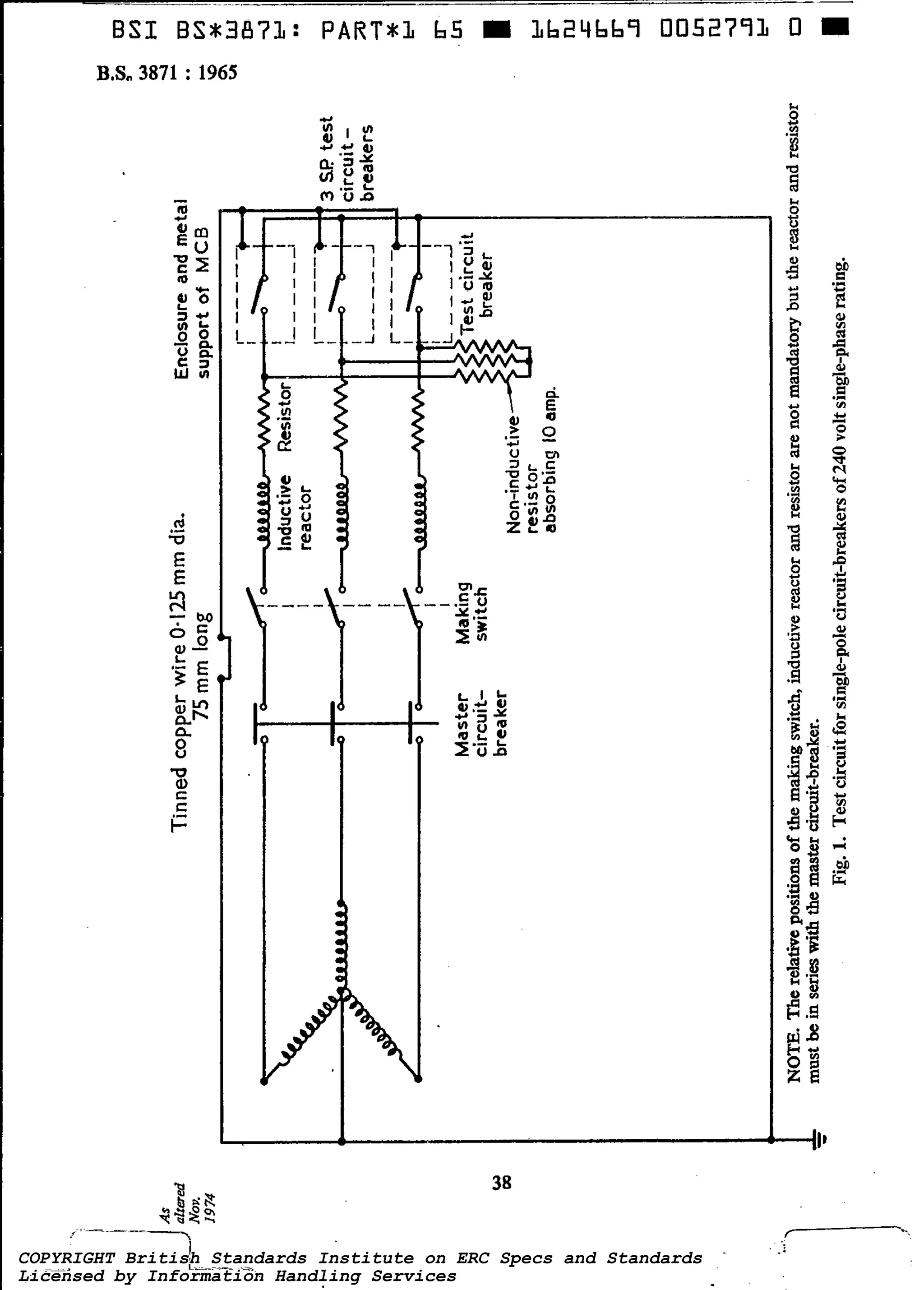 Bs 3871 mcb and mccb in ac circuits | PDF
