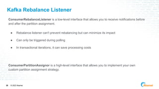 Implementing Exactly-once Delivery and Escaping Kafka Rebalance Storms with Yulia Antonovsky ...