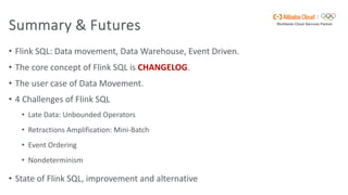 Flink SQL: The Challenges to Build a Streaming SQL Engine | PDF